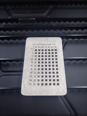 H2D 10W Blue Laser Engraving Test – For Stainless by Shuwn Hsu ...