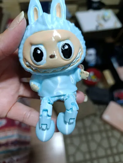 Labubu - Articulated toy - Free 3D Print Model - MakerWorld