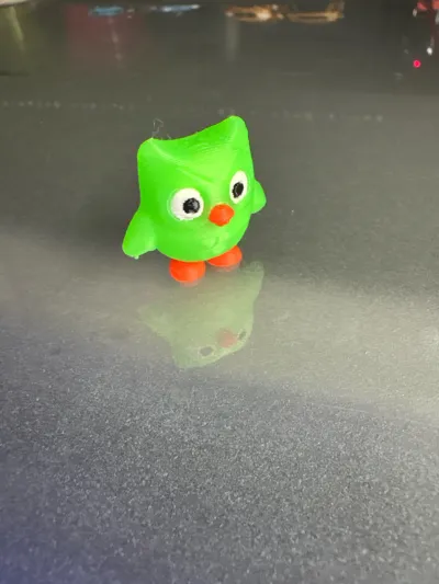 Duolingo Owl Duo - Free 3D Print Model - MakerWorld