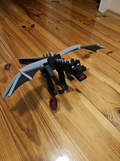Minecraft Ender Dragon - Free 3D Print Model - MakerWorld