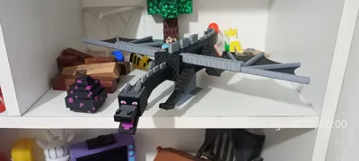 Minecraft Ender Dragon by printchallenge MakerWorld: Download Free 3D ...