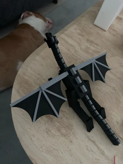 Minecraft Ender Dragon - Free 3D Print Model - MakerWorld