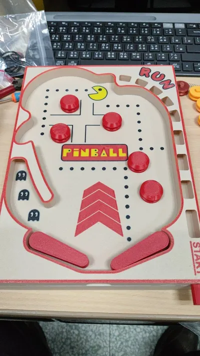 PORTABLE PINBALL MACHINE by Savy Maker MakerWorld: Download Free 3D Models