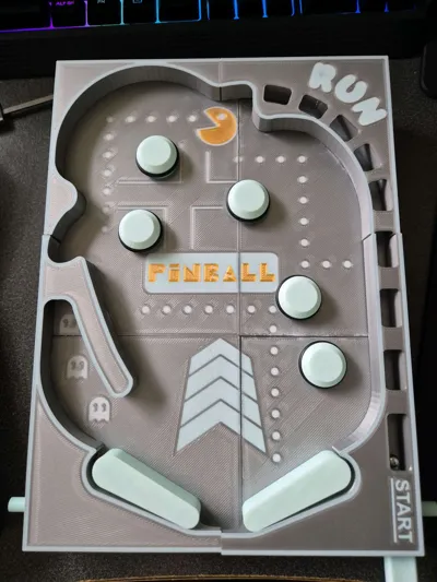 PORTABLE PINBALL MACHINE by Savy Maker MakerWorld: Download Free 3D Models