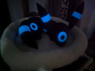 Sleepy Umbreon Anywhere! (Multi-color print) - Free 3D Print Model ...
