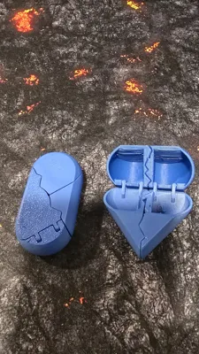 heart box keychain Remixed by Tmacken MakerWorld: Download Free 3D Models