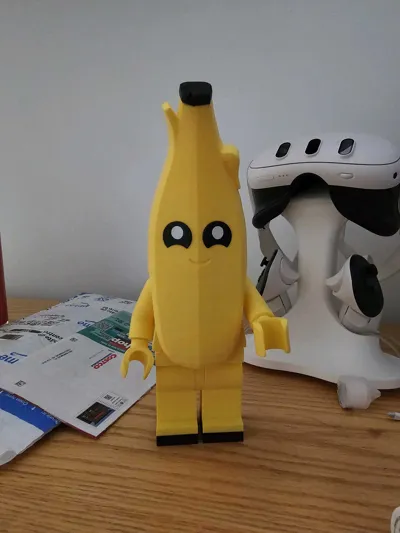 Fortnite Big Brick *Peely* Megafig 500% - Free 3D Print Model - MakerWorld