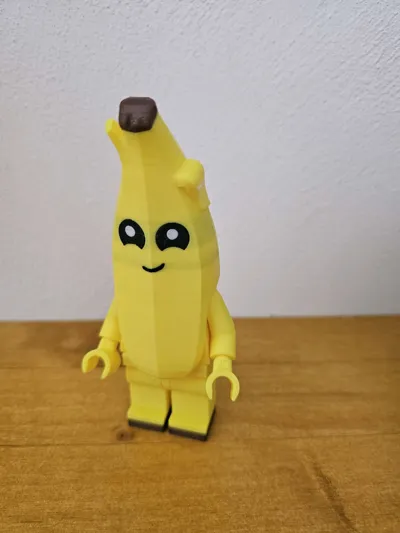 Fortnite Big Brick *Peely* Megafig 500% - Free 3D Print Model - MakerWorld