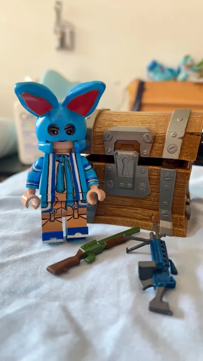 Fortnite Big Brick *Peely* Megafig 500% - Free 3D Print Model - MakerWorld