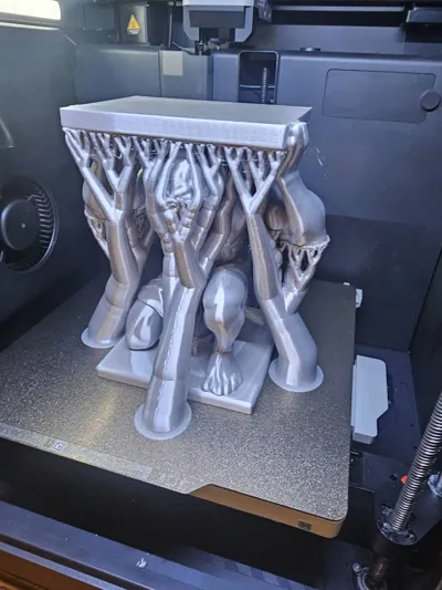 Atlas GPU Support Stand – Statue - Free 3D Print Model - MakerWorld