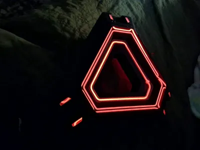 Tron Ares Triangular Disc by 3DXAV MakerWorld: Download Free 3D Models