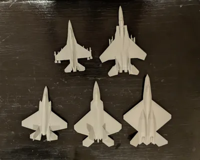 1:144 Aircraft Models - Free 3D Print Model - MakerWorld