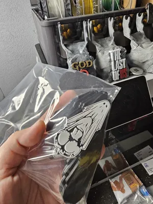 Naughty Ghost Keychain by threedee - MakerWorld