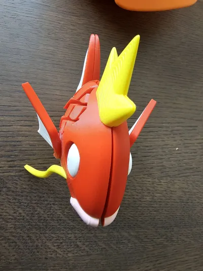 Articulated Swimming Magikarp by Bruddz MakerWorld: Download Free 3D Models