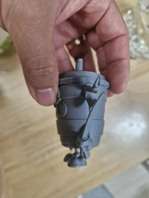 Cappuccino Assasino Brainrot + cup holder - Free 3D Print Model ...