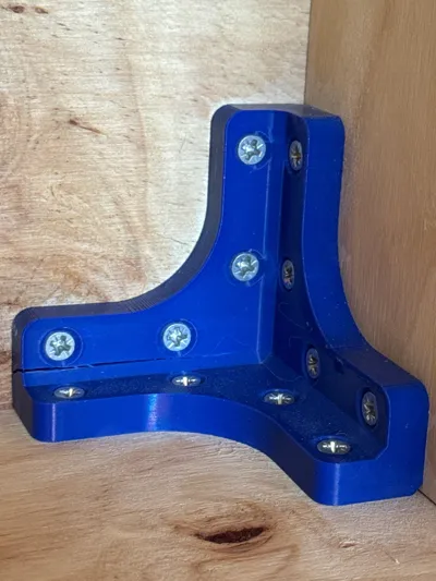 3D corner bracket - Free 3D Print Model - MakerWorld