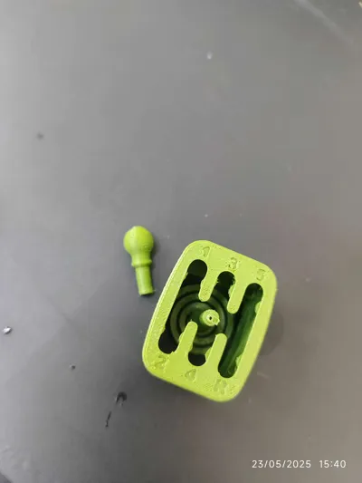 Gear Shifter Fidget Toy - Print In Place by Maker Making MakerWorld ...