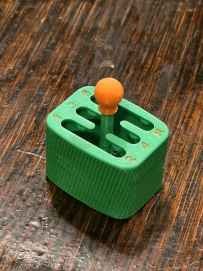 Gear Shifter Fidget Toy - Print In Place by Maker Making MakerWorld ...