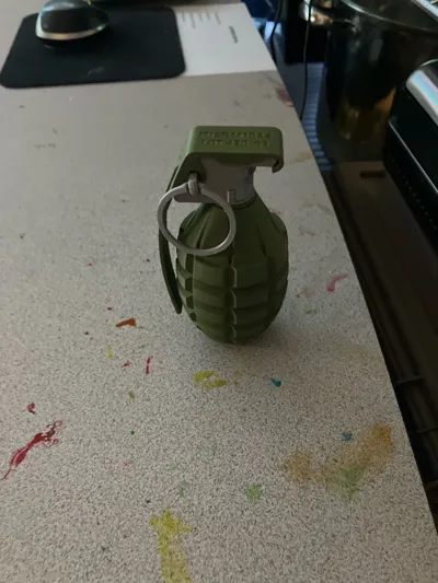 Grenade Storage Box with Flying Handle - Free 3D Print Model - MakerWorld