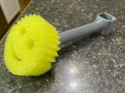 Stick Daddy – The Scrub Daddy's New Best Friend - Free 3D Print Model ...