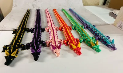 Emberling - Articulated Dragon (Full Size) by hollowmaker MakerWorld ...