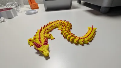 Emberling - Articulated Dragon (Full Size) by hollowmaker MakerWorld ...