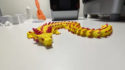 Emberling - Articulated Dragon (Full Size) by hollowmaker MakerWorld ...