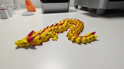 Emberling - Articulated Dragon (Full Size) by hollowmaker MakerWorld ...