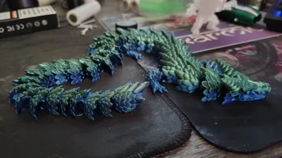 Emberling - Articulated Dragon (Full Size) by hollowmaker MakerWorld ...