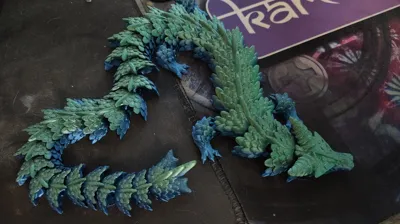 Emberling - Articulated Dragon (Full Size) by hollowmaker MakerWorld ...