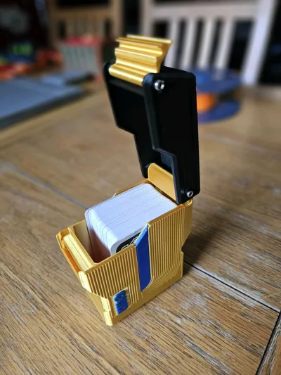 Playing Cards Box V2 by 3D Paint Lab MakerWorld: Download Free 3D Models