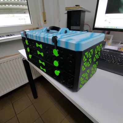 Ultimate Modular Hobby Toolbox –Customizable - Free 3D Print Model ...