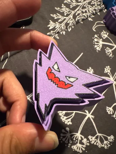 Pokemon - Fidget Clickers 5 -Haunter,Ditto & More! - Free 3D Print ...