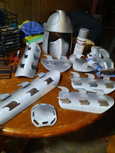Classic Shredder Body Armor – TMNT Inspired - Free 3D Print Model ...