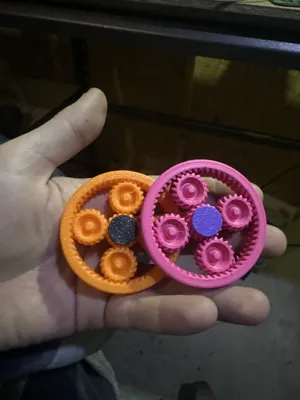 Planetary Gear Fidget spinner - Racing version by B-Engineer MakerWorld: Download Free 3D Models