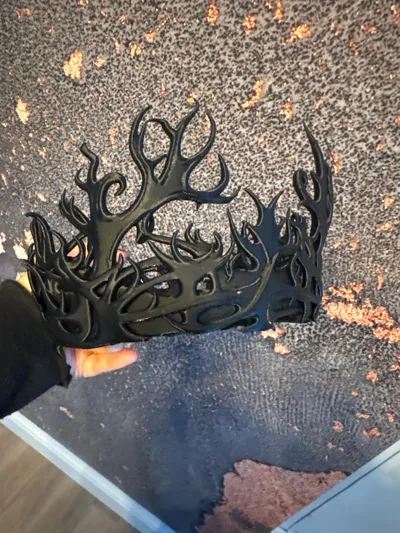 Nature Design Crown - Free 3D Print Model - MakerWorld
