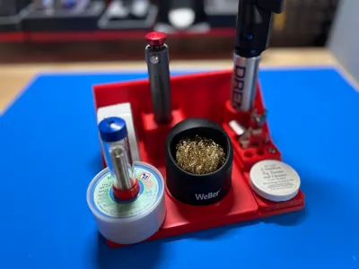 Soldering Station - Gridfinity by K2_Kevin - MakerWorld