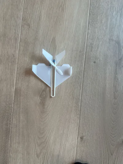 Wind-up aircraft "JetBuzz" by Arty_SC MakerWorld: Download Free 3D Models