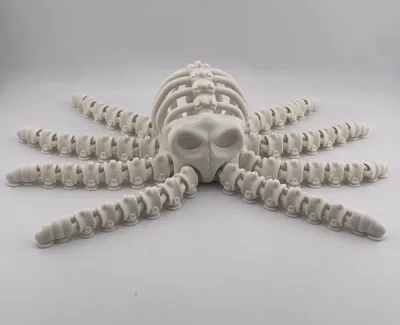 Articulated Skeleton Octopus by 3DPrintyi MakerWorld: Download Free 3D ...
