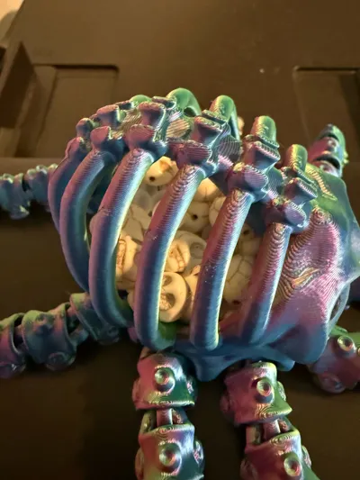 Articulated Skeleton Octopus by 3DPrintyi MakerWorld: Download Free 3D ...
