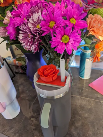 Stanley Pretty Rose Topper 30z Remixed by Speedster - MakerWorld