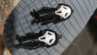Ghostface - Horror Mini Figure by Lawson3D MakerWorld: Download Free 3D ...