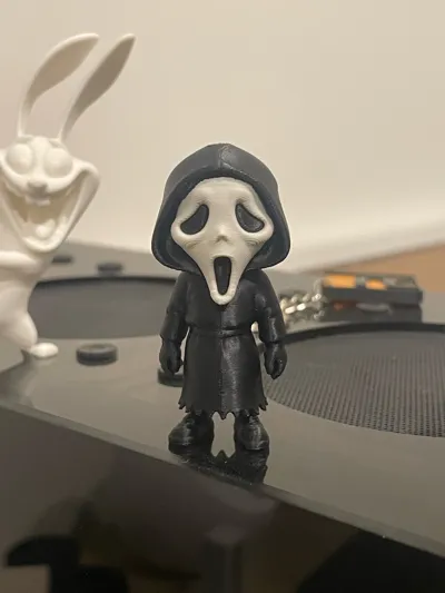 Ghostface - Horror Mini Figure by Lawson3D MakerWorld: Download Free 3D ...