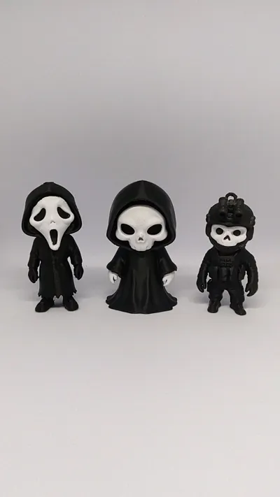 Ghostface - Horror Mini Figure - Free 3D Print Model - MakerWorld