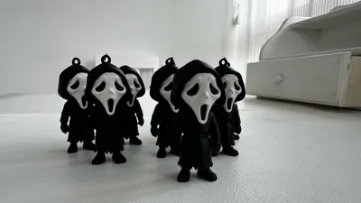Ghostface - Horror Mini Figure - Free 3D Print Model - MakerWorld