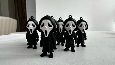 Ghostface - Horror Mini Figure - Free 3D Print Model - MakerWorld