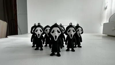 Ghostface - Horror Mini Figure by Lawson3D MakerWorld: Download Free 3D ...