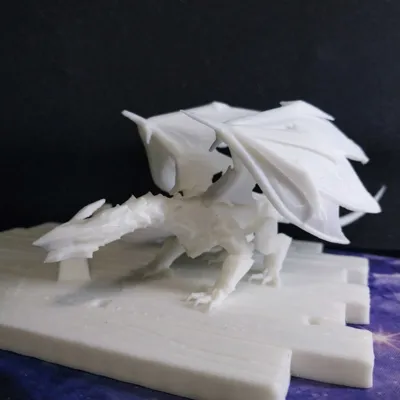 Cyber Mech dragon Scifi Model Statue Figure HI3 by Lexdros8888 ...