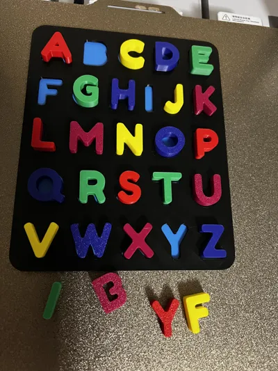 Kids Alphabet Puzzle by Stag 3D - MakerWorld