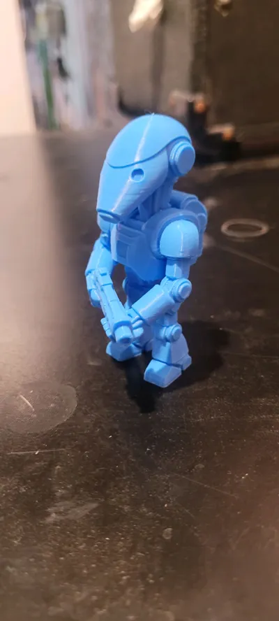 Cute B1-series battle droid - Free 3D Print Model - MakerWorld